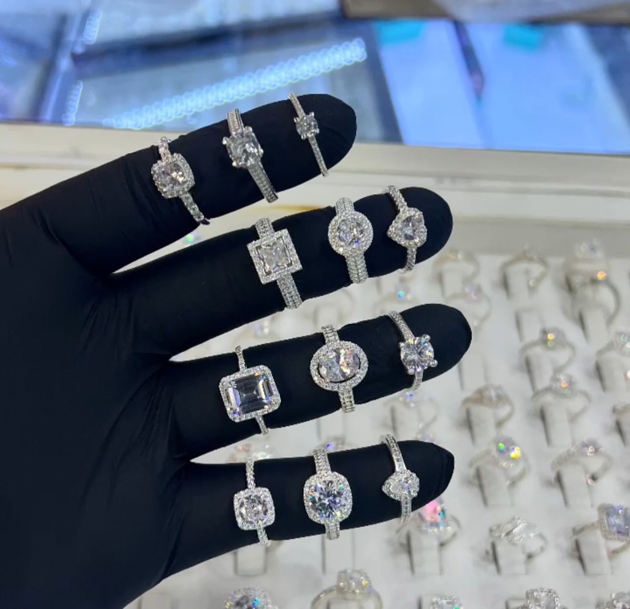 PURE SILVER ENGAGEMENT /PROPOSAL RINGS - ORONZO TREASURES